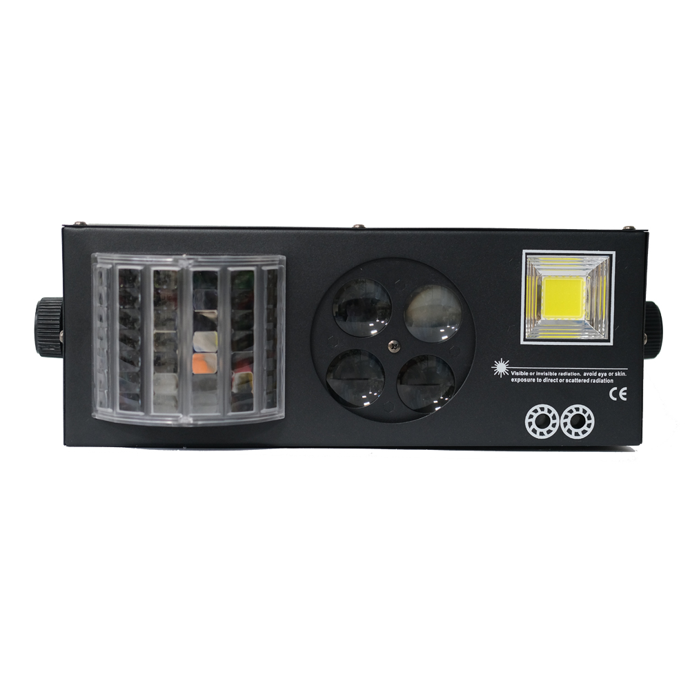 KTV LED Laser Gobo Strobe Light 4 in 1 Light Effect