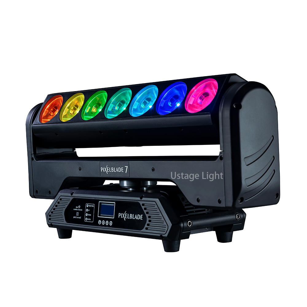 7x15W/30W 4in1 Continue Rotation LED Pixel Bar Light