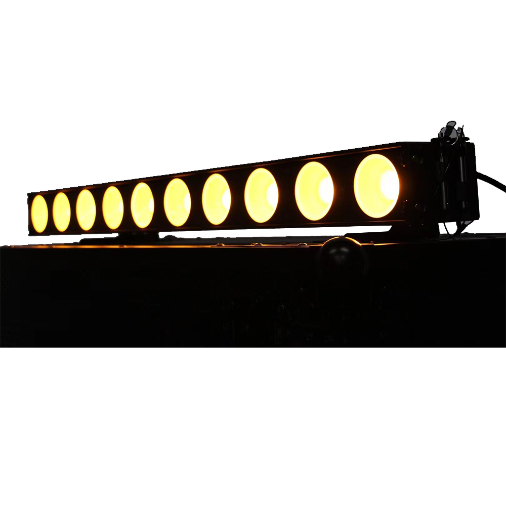 LED 10x50W Warm White+Amber Wall Washer Bar Light